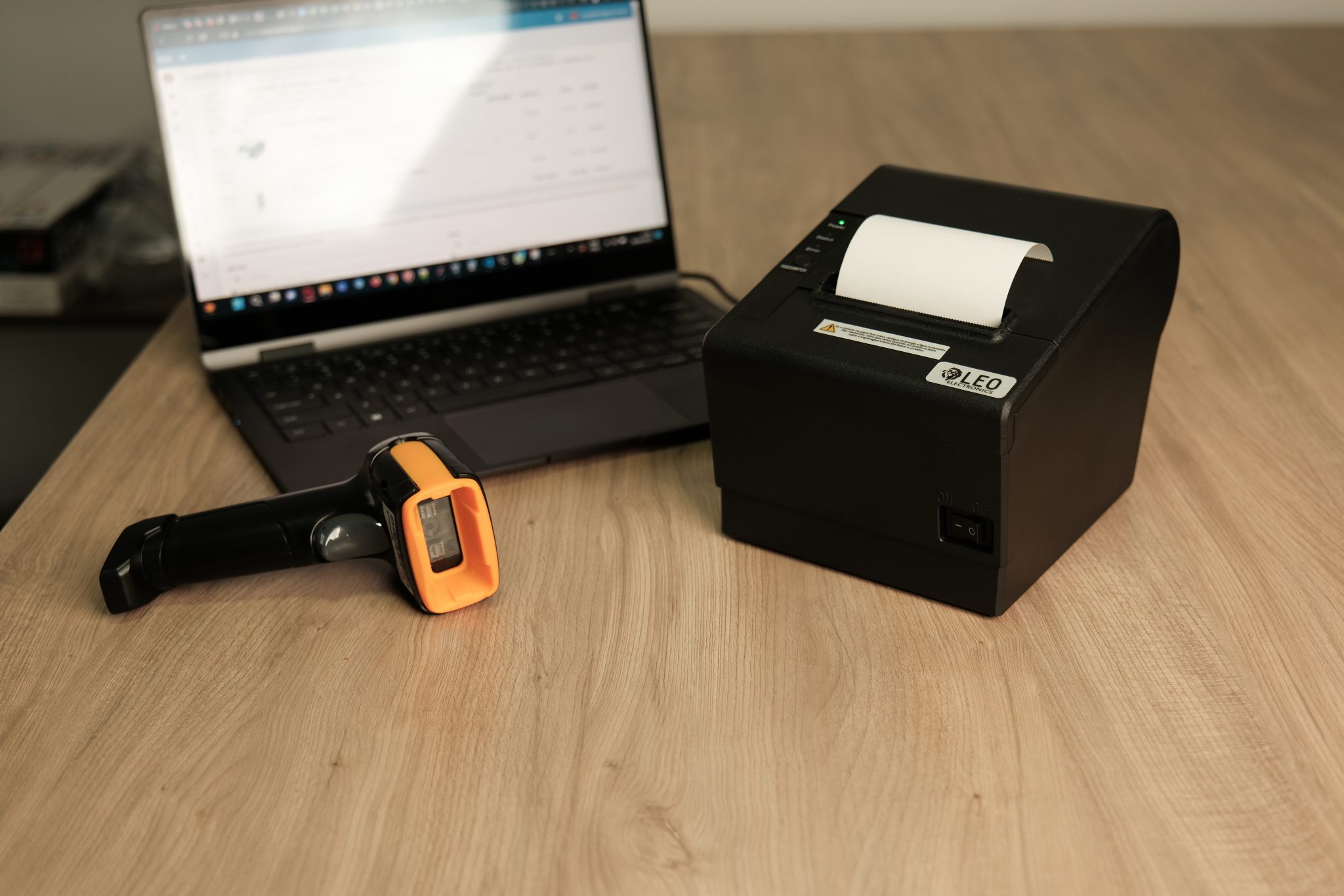 Impressora Térmica Cupom Nfce Usb + Rede Ethernet + Rj12 - Leo Electronics